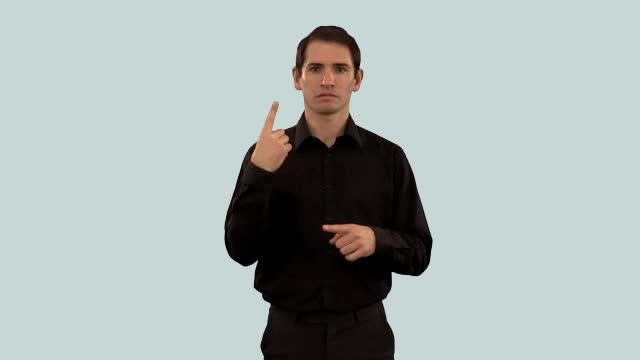 Hurry Up Sign Language